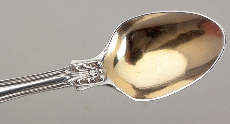 Leopard Antiques Queens Pattern Sterling Georgian and Victorian Silver ...