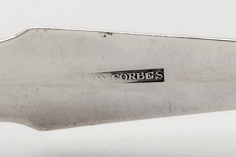 Leopard Antiques Forbes Family Coin Silver Sugartongs - New York, Van ...