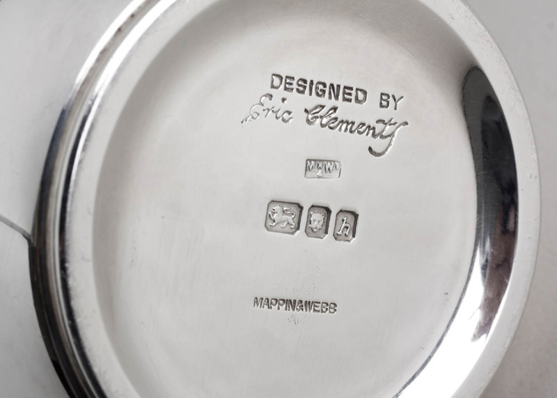 Leopard Antiques Eric Clements Sterling Silver Milk Jug - Mappin & Webb