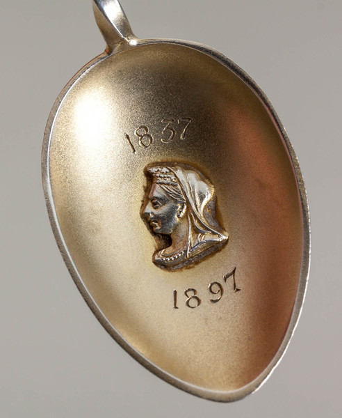 Leopard Antiques Queen Victoria Golden Jubilee Silver Spoon Set of 6