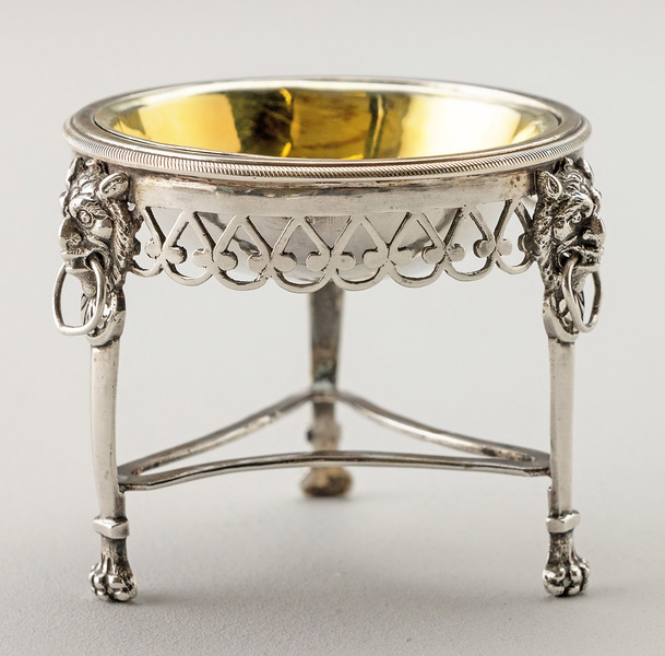 Leopard Antiques Italian Antique Silver Salt Cellar - Kingdom of Naples ...