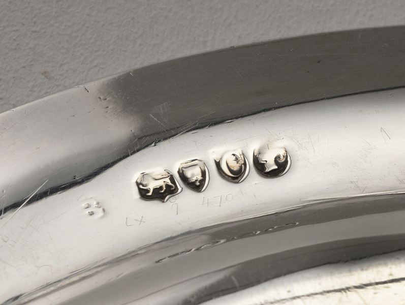 Leopard Antiques Victorian Sterling Silver Dinner Plate - Taylor Family ...