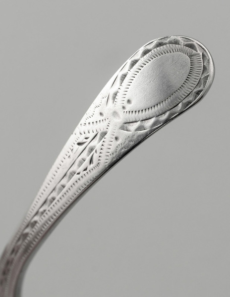 Leopard Antiques Georgian Silver Caddy Spoon With Pierced Bowl - George ...