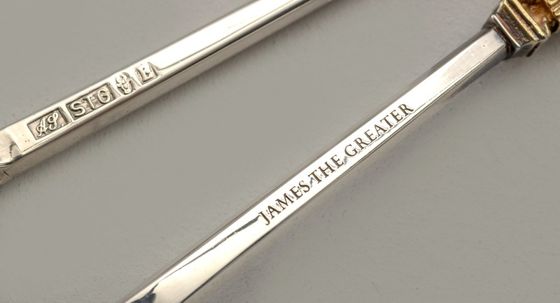 Leopard Antiques Sterling Silver Apostle Spoon Set (Set of 13) - South ...