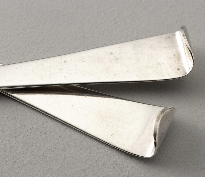 Leopard Antiques Pair of George III Irish Silver Hook-End Basting Spoons