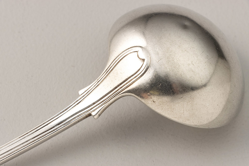 Leopard Antiques Indian Colonial Silver Sauce Ladles (Pair) - Hamilton ...