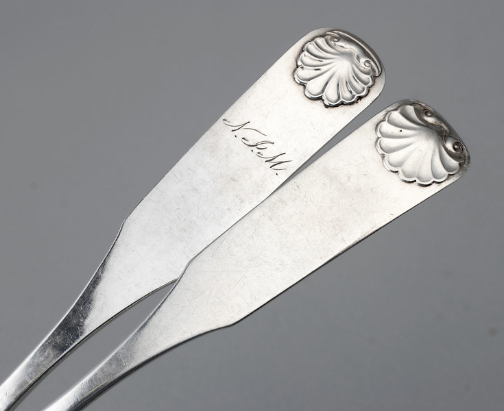 Leopard Antiques Norwegian Antique Silver Tablespoons (Set of 12 ...