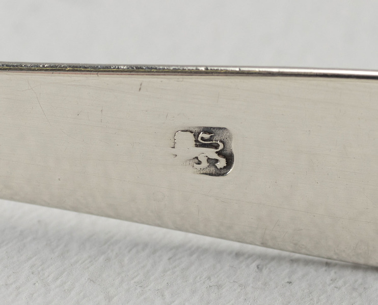 Leopard Antiques Hester Bateman Adam Style Silver Sugar Tongs