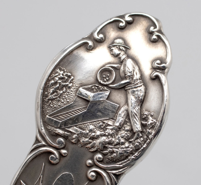 Leopard Antiques Nome Alaska Struck It Rich Sterling Silver Souvenir ...