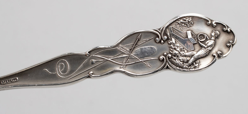 Leopard Antiques Nome Alaska Struck It Rich Sterling Silver Souvenir ...