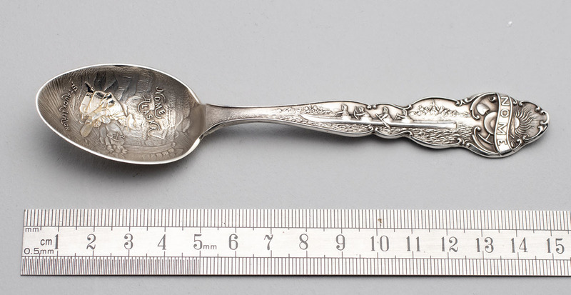 Leopard Antiques Nome Alaska Struck It Rich Sterling Silver Souvenir ...