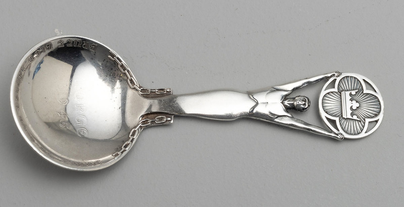 Leopard Antiques Norwegian Silver Liberation Spoon - Norge 1945 ...