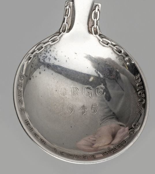 Leopard Antiques Norwegian Silver Liberation Spoon - Norge 1945 ...