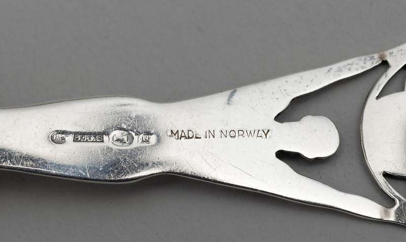 Leopard Antiques Norwegian Silver Liberation Spoon - Norge 1945 ...