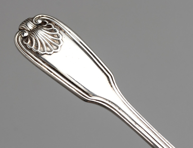 Leopard Antiques Indian Colonial Silver Salt Spoon - Hamilton & Co ...