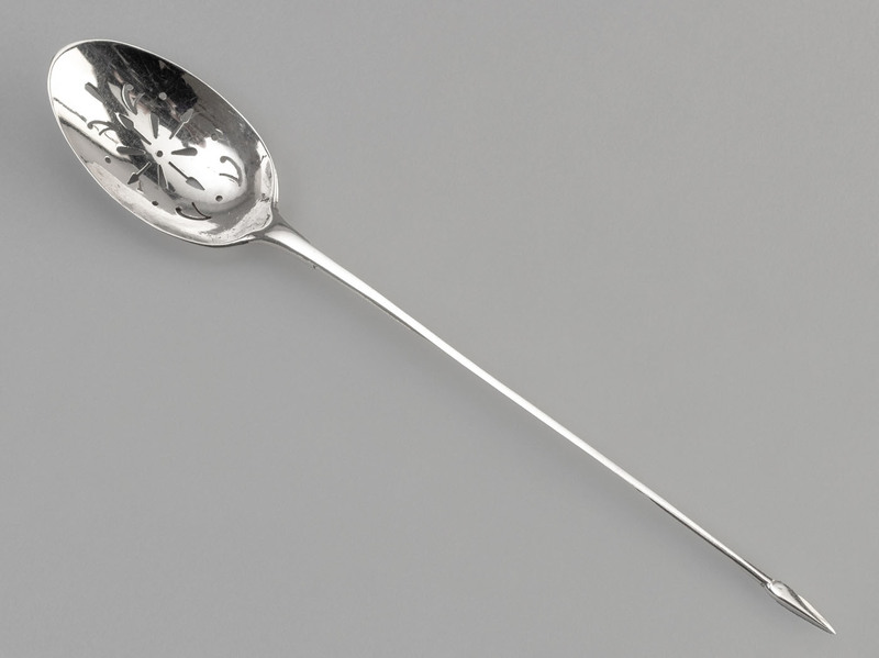 Leopard Antiques Georgian Silver Mote Spoon - Philip Roker