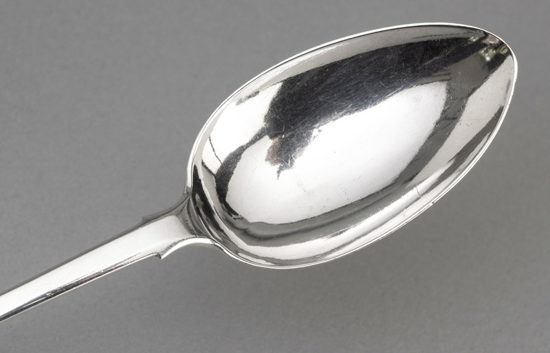 Leopard Antiques Irish Provincial Silver Serving Spoon - Richard Garde ...
