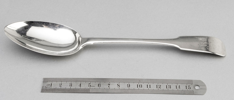 Leopard Antiques Irish Provincial Silver Serving Spoon - Richard Garde ...