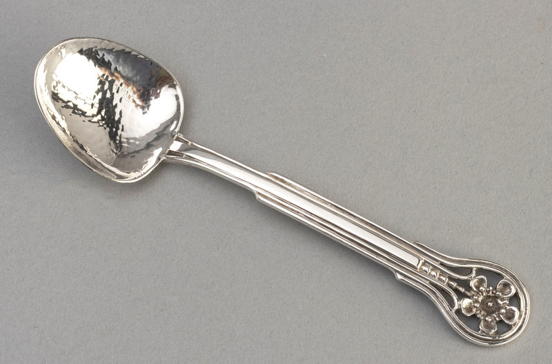 Leopard Antiques Australian Sterling Silver Wildflower Jam Spoon ...