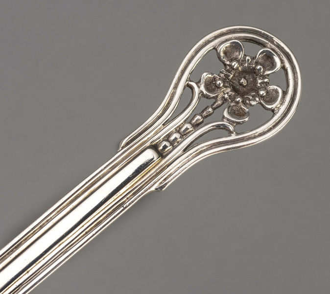Leopard Antiques Australian Sterling Silver Wildflower Jam Spoon ...