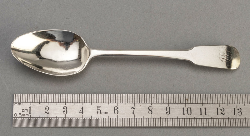 Leopard Antiques Scottish Provincial Silver Oar Pattern Teaspoon ...