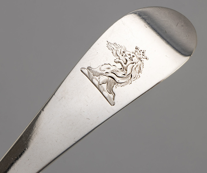 Leopard Antiques Hester Bateman Georgian Silver Basting Spoon