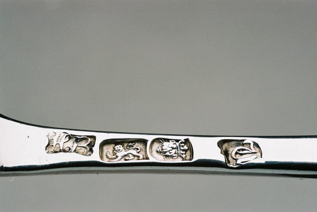 Leopard Antiques Hester Bateman Silver Berryspoons (pair)