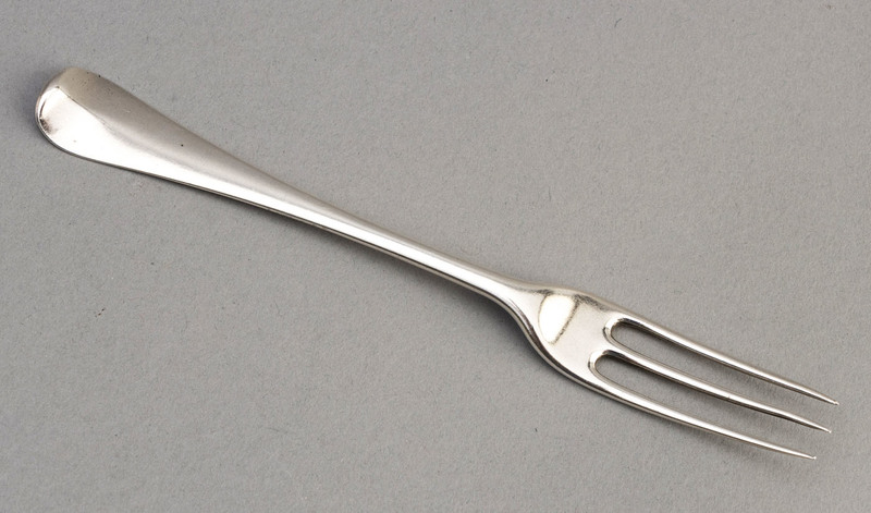 Leopard Antiques Early Georgian Hanoverian 3 Prong Dessert Fork ...