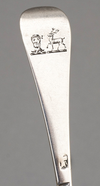 Leopard Antiques Early Georgian Hanoverian 3 Prong Dessert Fork ...