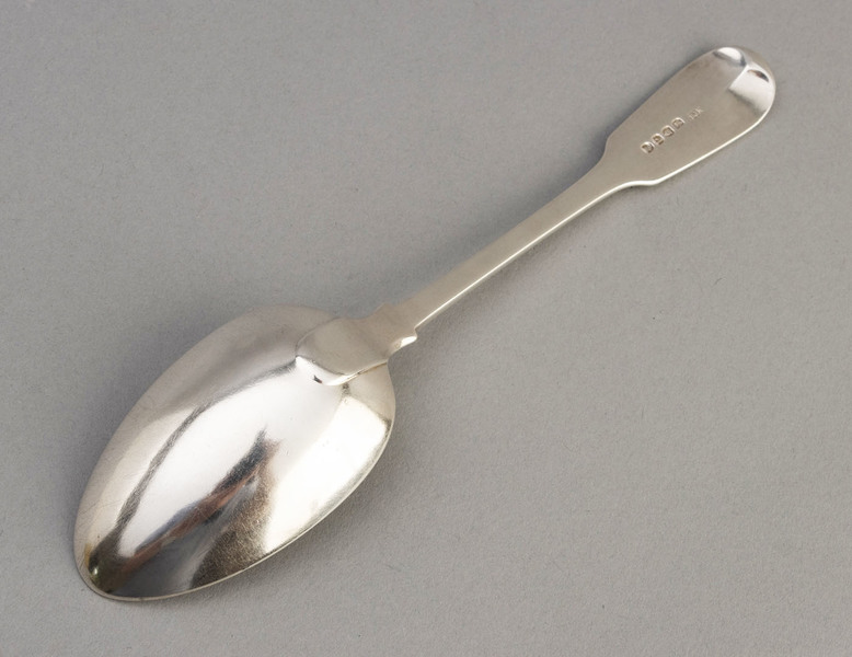 Leopard Antiques Paul Storr Georgian Silver Tablespoon - Fiddle Pattern