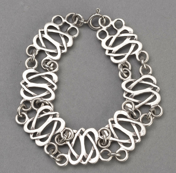 Leopard Antiques Celtic Revival Silver Bracelet - Stuart John Wilson ...