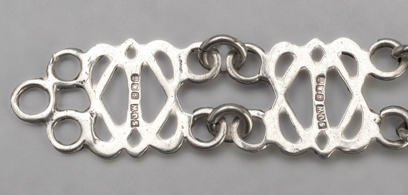 Leopard Antiques Celtic Revival Silver Bracelet - Stuart John Wilson ...