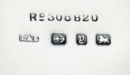 Leopard Antiques Antique Silver Postal Scale - Levi & Salaman