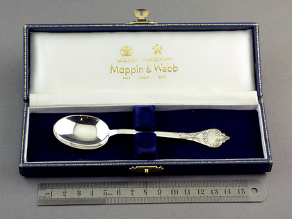 Leopard Antiques Sterling Silver Reproduction Trifid Lace Back ...