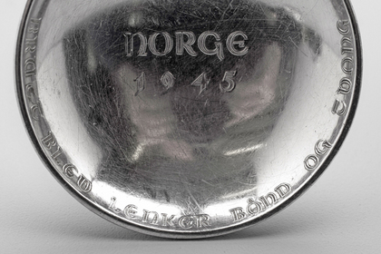 Leopard Antiques Norwegian Silver Liberation Serving Spoon - Norge 1945 ...